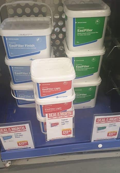 Gyproc Easi-filler Review ready mixed - Decorator's forum UK