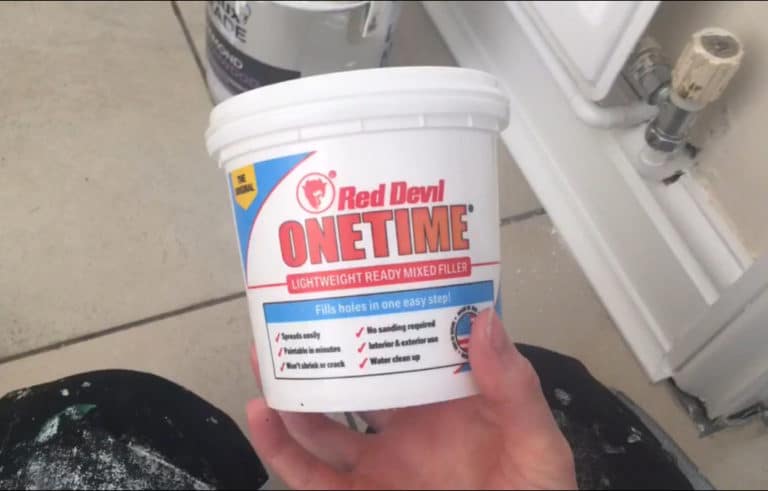 Red Devil One Time Review - lightweight filler - Decorator's forum UK