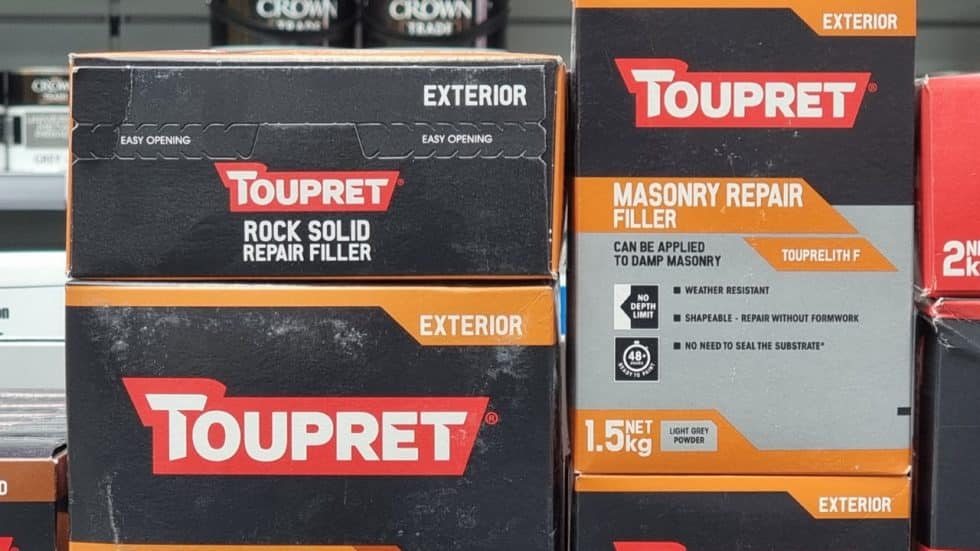 Toupret Exterior Masonry Filler Review - Decorator's forum UK