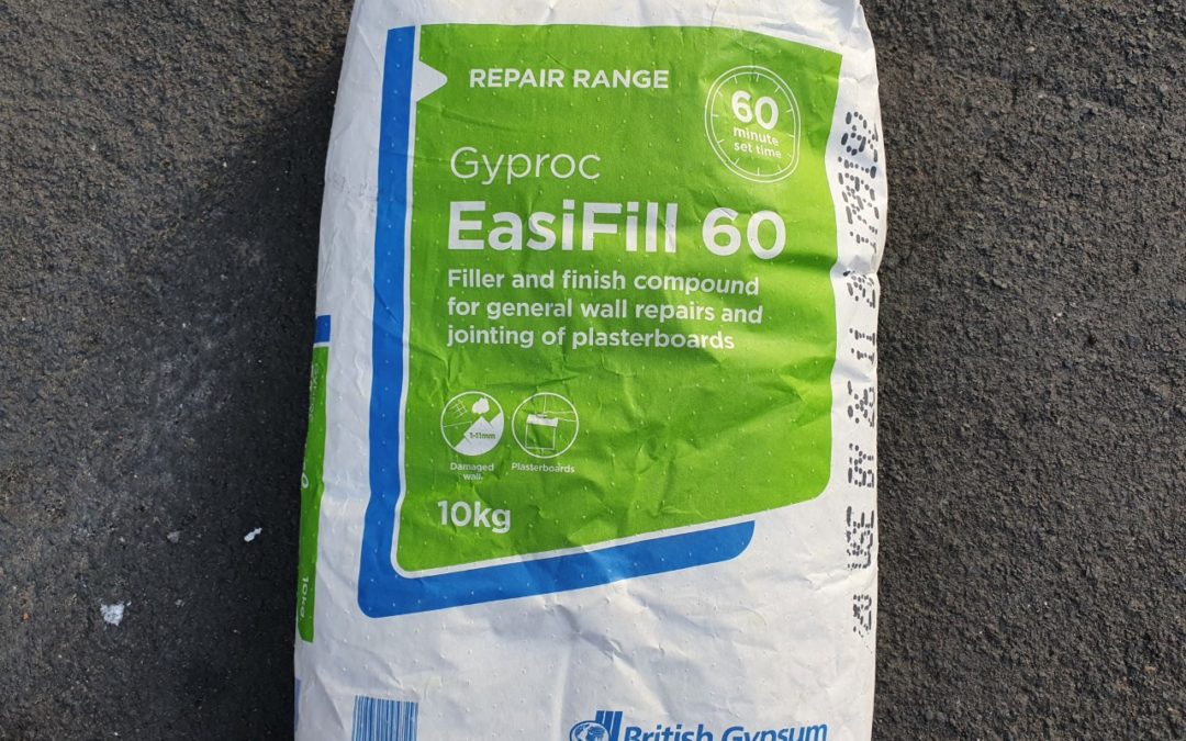 Gyproc EasiFill Review by a Professional Decorator - Decorator's forum UK