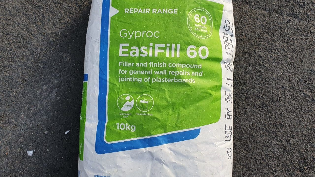Gyproc EasiFill Review by a Professional Decorator - Decorator's forum UK