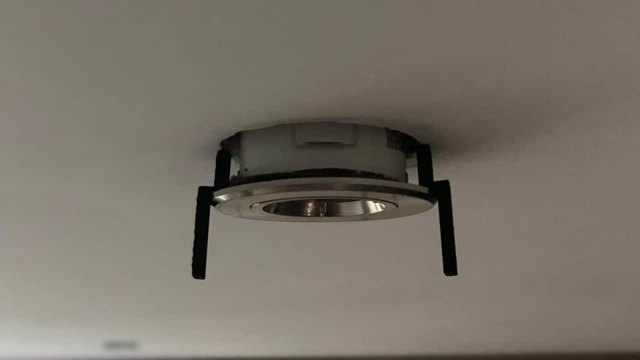 The best way to paint around Spotlights - Decorator's forum UK