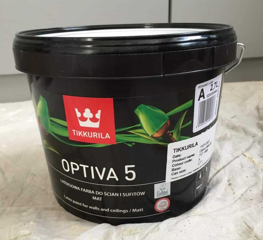Tikkurila Optiva 5 Review – Durable Matt Emulsion - Decorator's forum UK