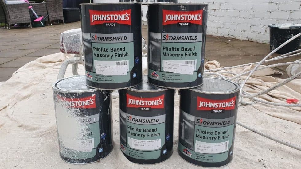 Johnstone’s Pliolite-Based Masonry Paint Review - Decorator's forum UK