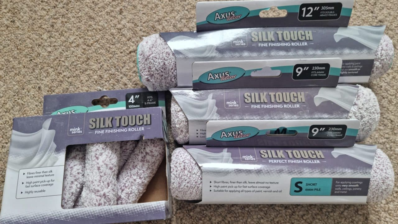 Axus Decor Silk Touch Rollers Review - Decorator's forum UK