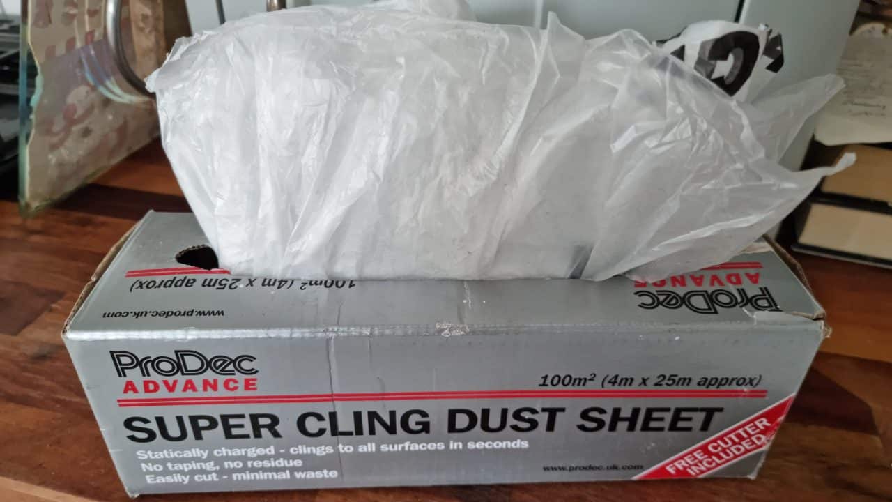 ProDec Advance Super Cling Dust Sheet Review - Decorator's forum UK