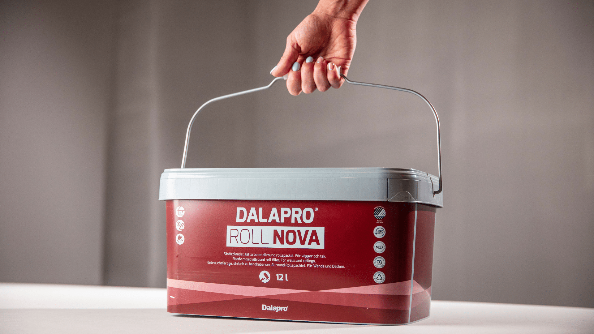 Artex unveils launch of wall covering Dalapro Roll Nova - Decorator's ...
