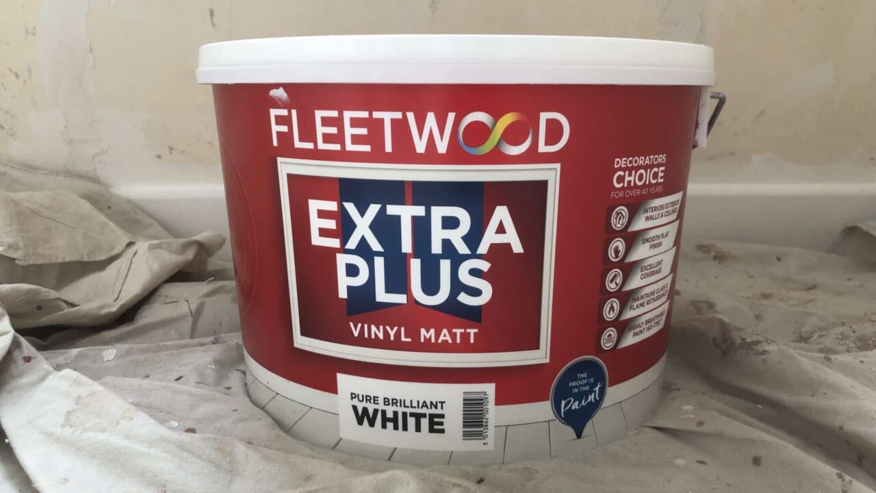 Fleetwood Paints Extra Plus Vinyl Matt Review - Decorator's forum UK
