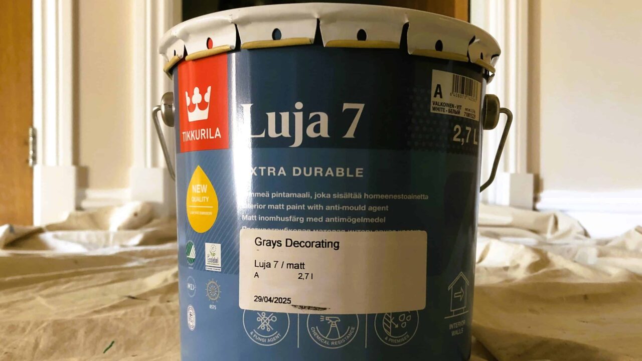 Tikkurila Luja Review and Guide - Decorator's forum UK