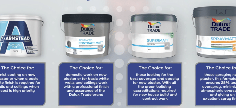 Know Your Dulux Contract Matt Emulsions - Decorator's forum UK